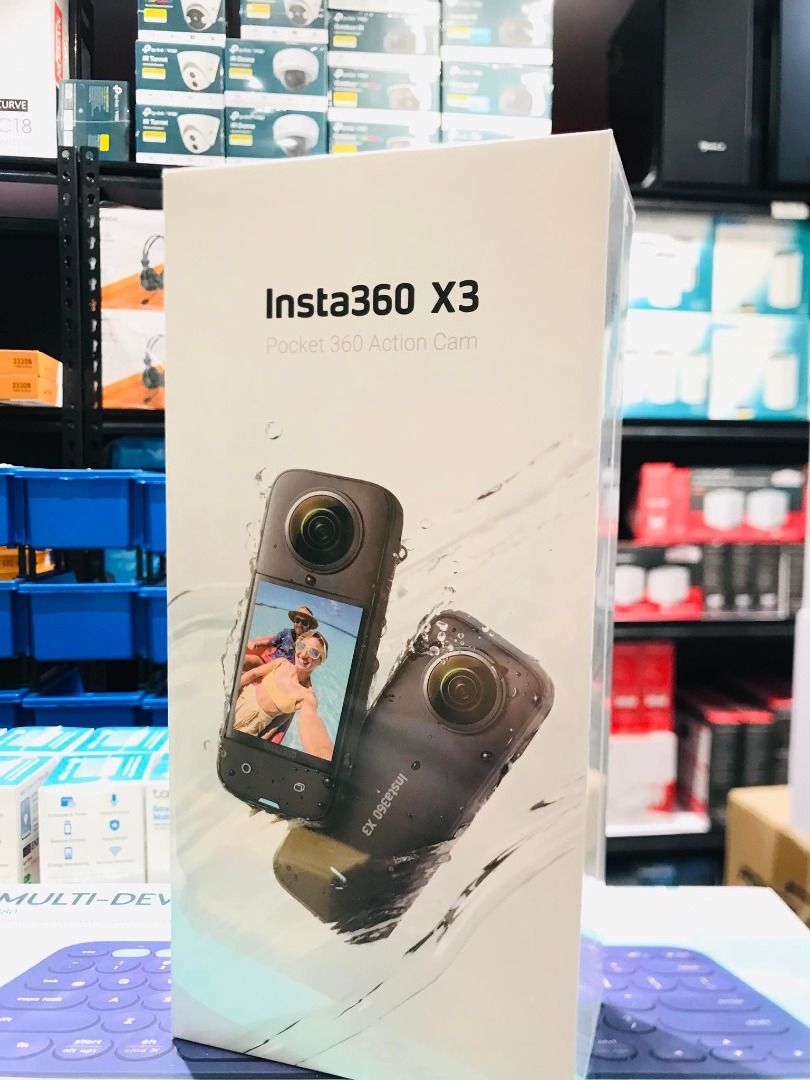 Insta360 ONE X3 Pocket 360 Action Camera, Photography, Video Cameras on Carousell