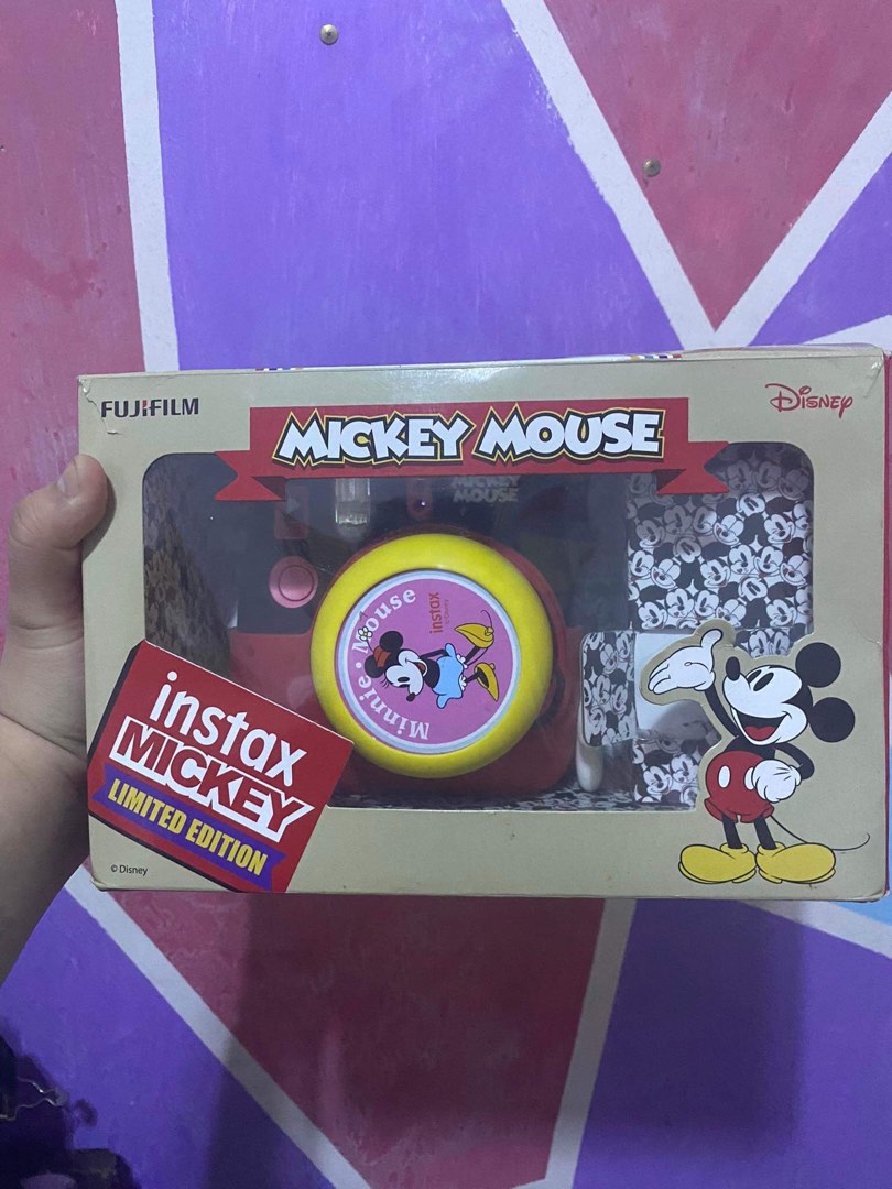 Instax Mini 9 Mickey Mouse Limited Edition, Photography, Cameras on ...