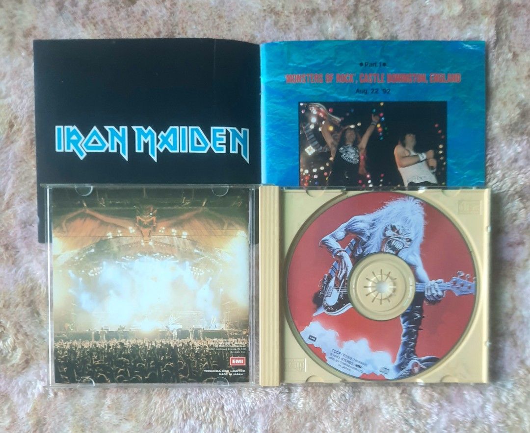 Iron Maiden - A Real Live One Limited Edition CD, Hobbies & Toys, Music ...
