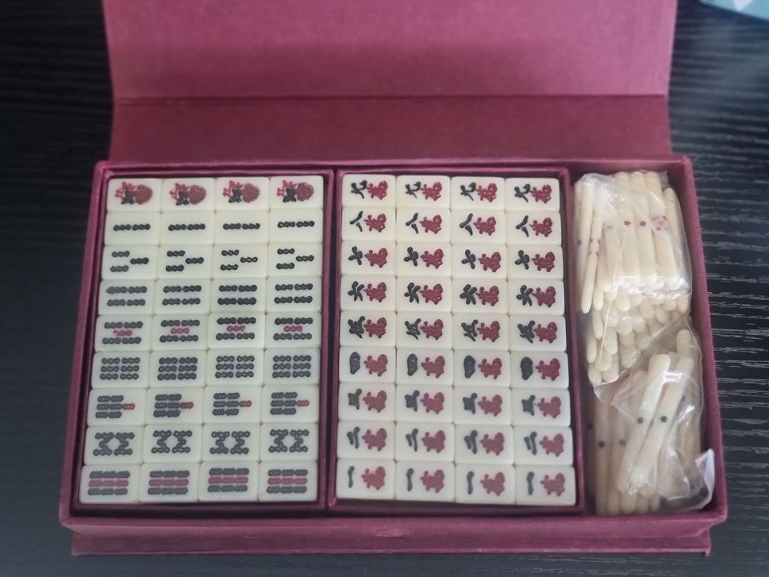 Japanese Mahjong Mini Traveling Set, Hobbies & Toys, Toys & Games on ...