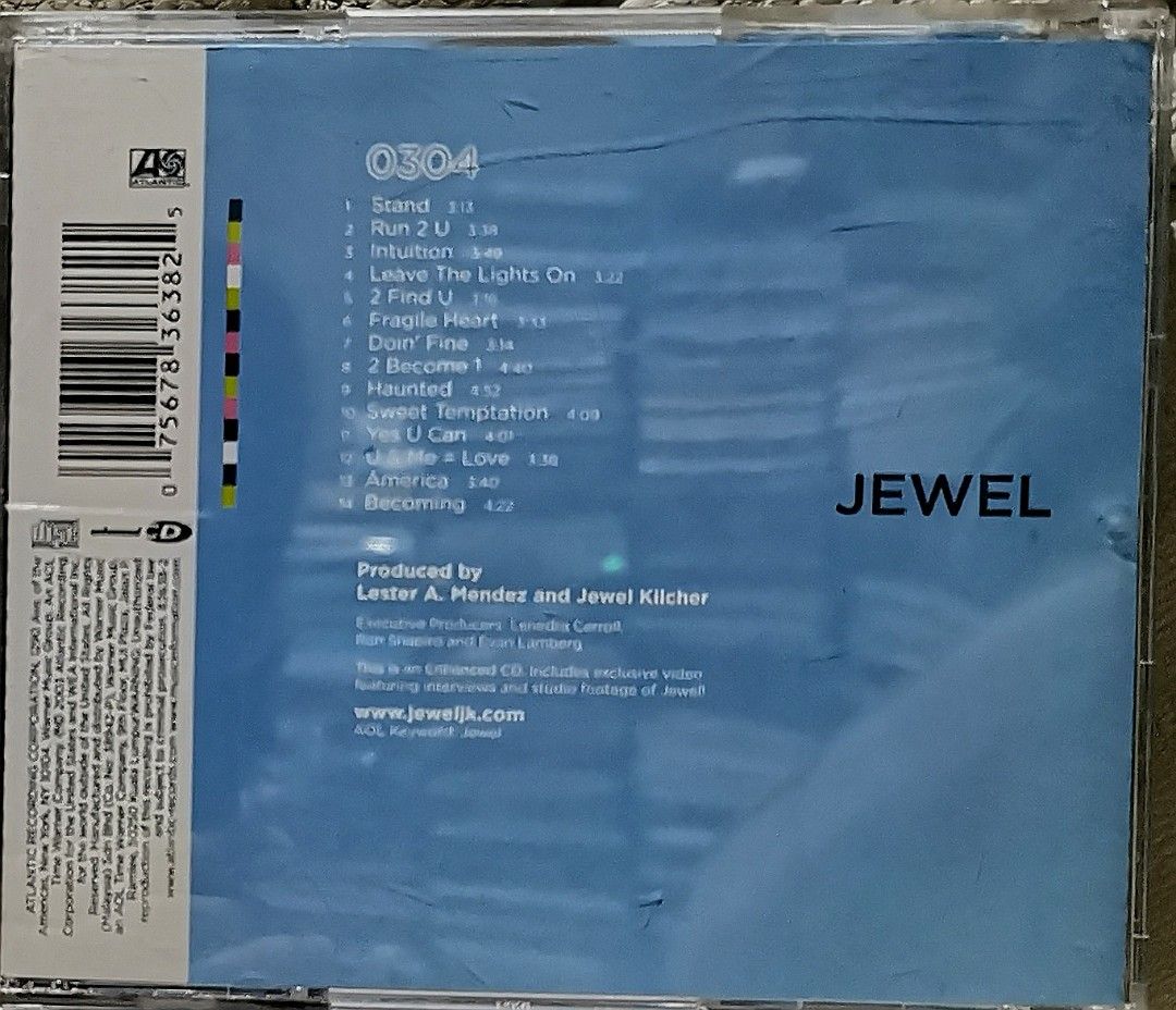 JEWEL 0304, Hobbies & Toys, Music & Media, CDs & DVDs on Carousell