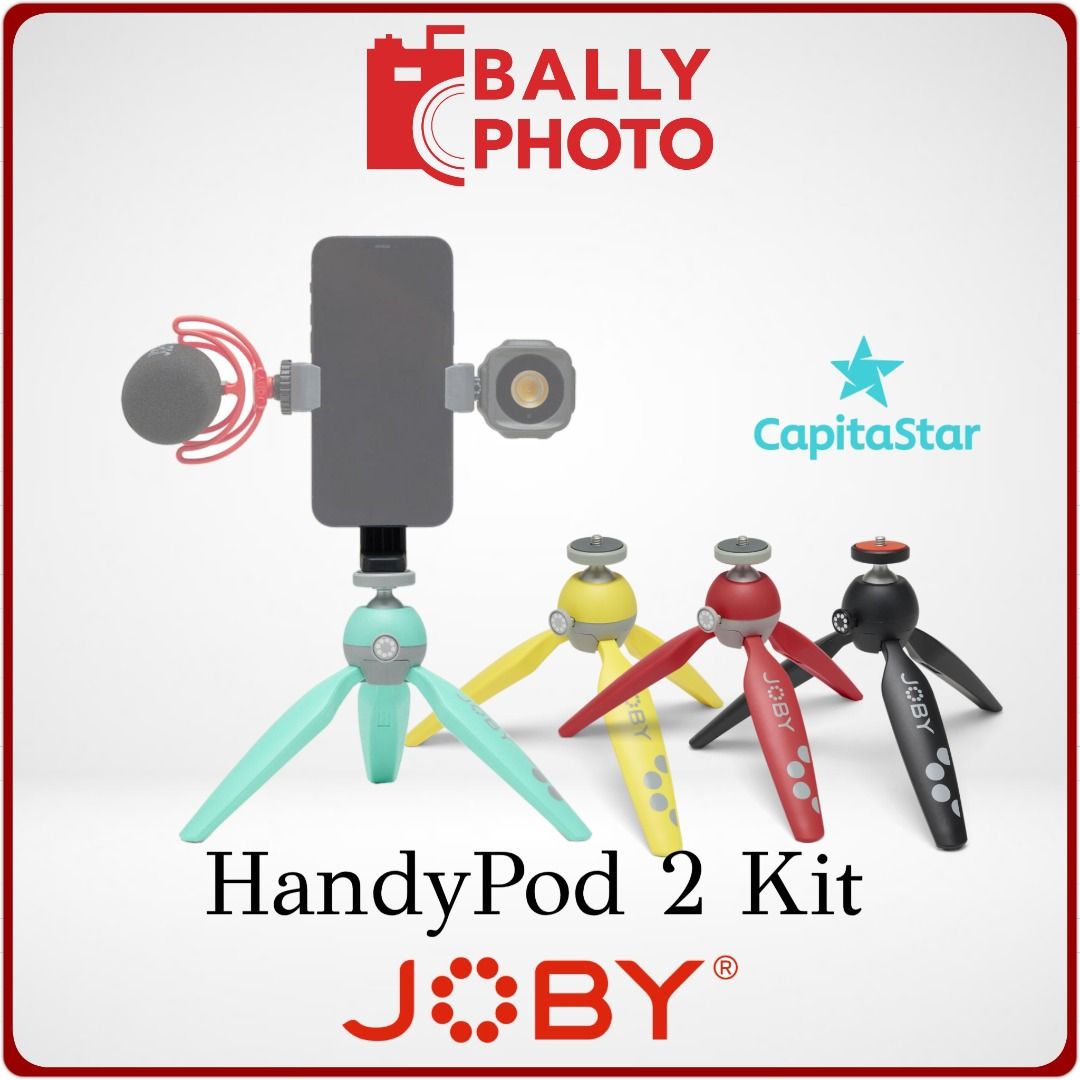 JOBY HandyPod 2 Kit Phone and Camera mount, Photography, Photography ...