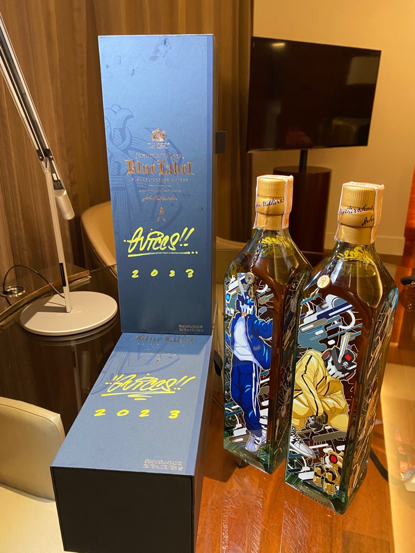 Johnnie Walker Blue Label - Collab with Quiccs, Hobbies & Toys ...