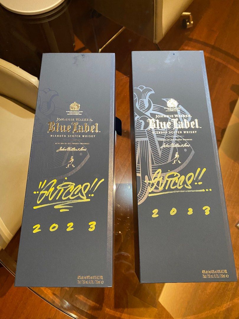 Johnnie Walker Blue Label - Collab with Quiccs, Hobbies & Toys ...