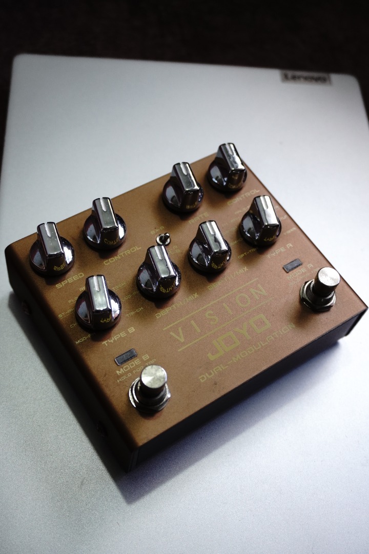 Joyo Vision Dual Stereo Modulation Guitar Effects Pedal, Hobbies & Toys ...