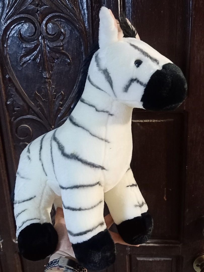JUMBO REALISTIC SAFARI ANIMAL ZEBRA BY SEKIGUCHI, Hobbies & Toys, Toys ...