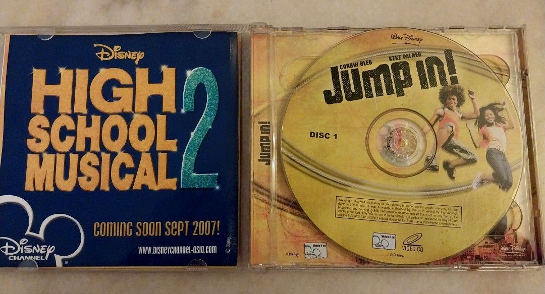 Jump In VCD, Hobbies & Toys, Music & Media, CDs & DVDs on Carousell