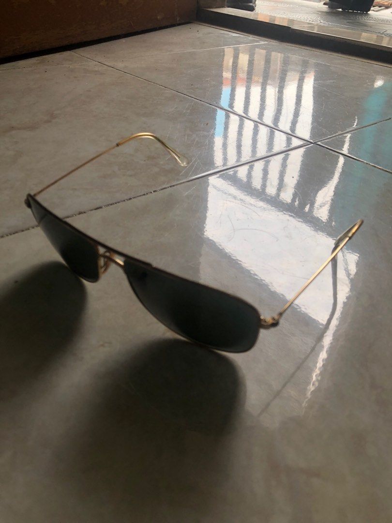 Kacamata hitam sunglass Rayban 3477 Randolph Engineering / American Optical AO, Fesyen Pria ...