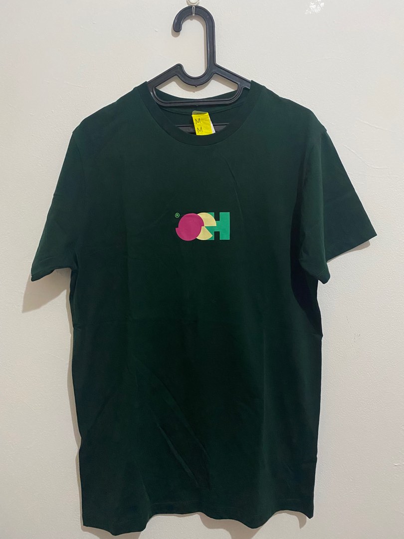 Kaos Ouval Research Original Green (M), Fesyen Pria, Pakaian , Atasan ...