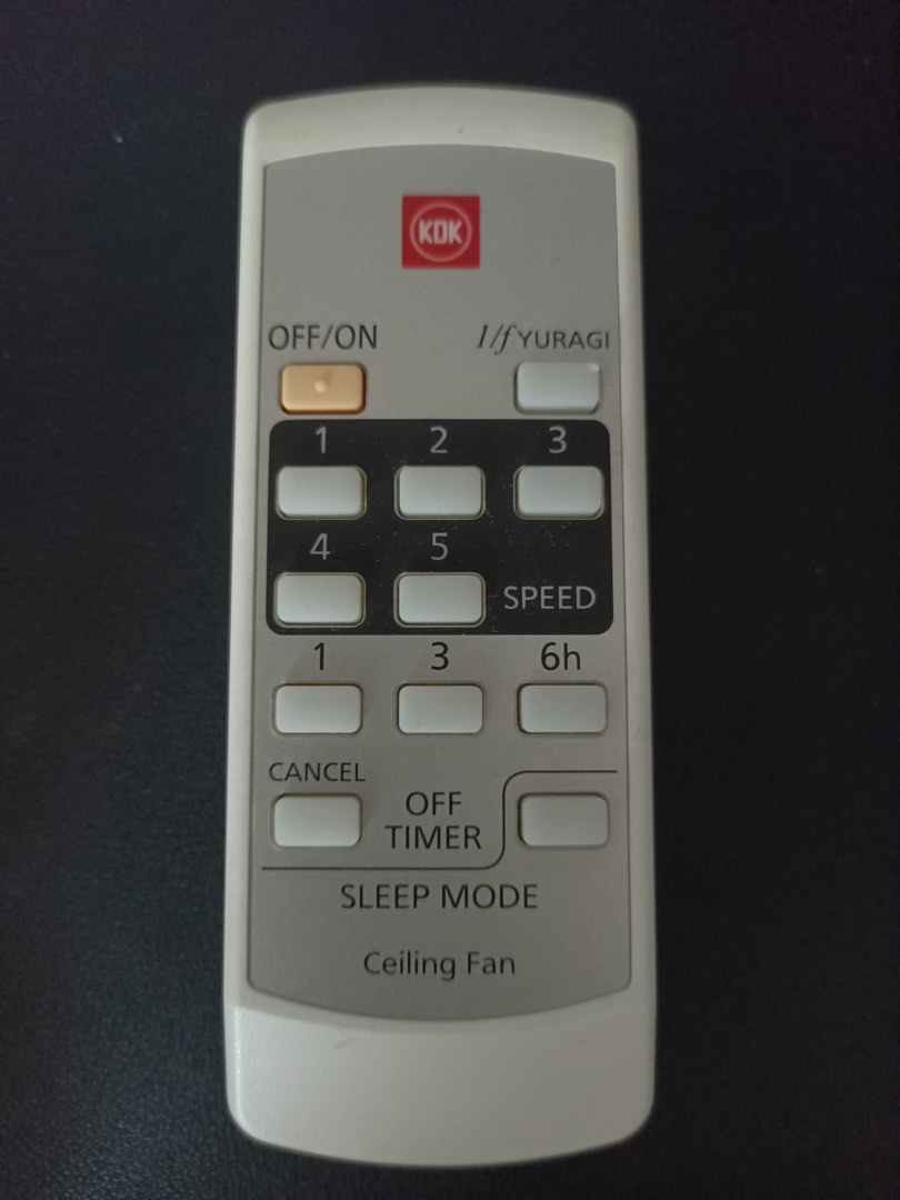 Kdk Fan Remote, Furniture & Home Living, Lighting & Fans, Fans on Carousell