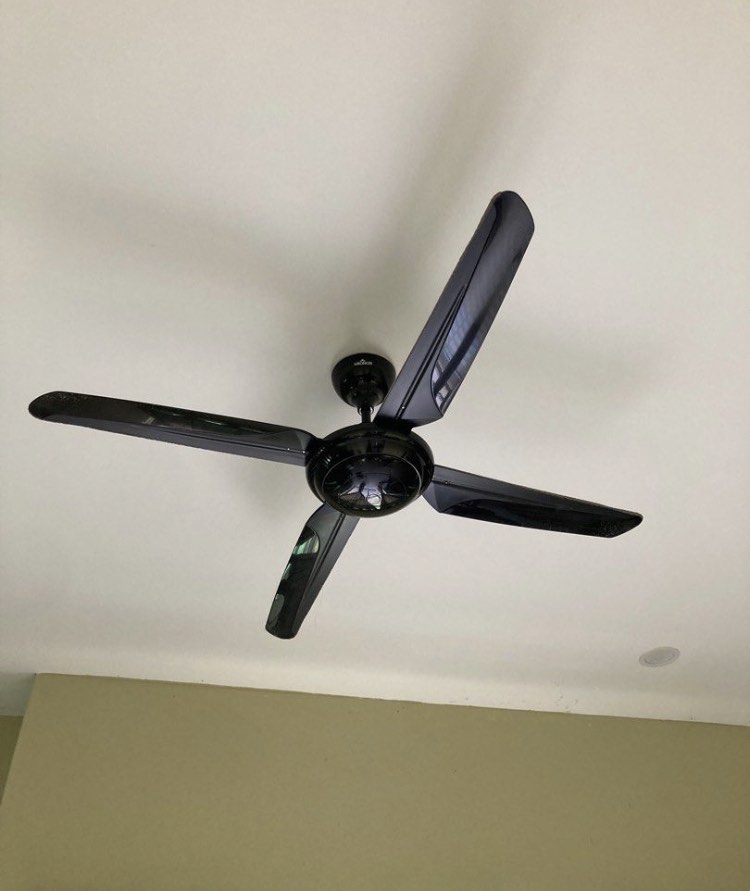 Kipas Siling Deka Kronos 4 bilah 3 speed, Furniture & Home Living ...