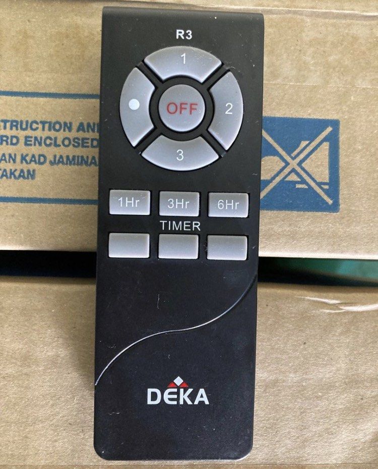 Kipas Siling Deka Kronos 4 bilah 3 speed, Furniture & Home Living, Lighting & Fans, Fans on ...