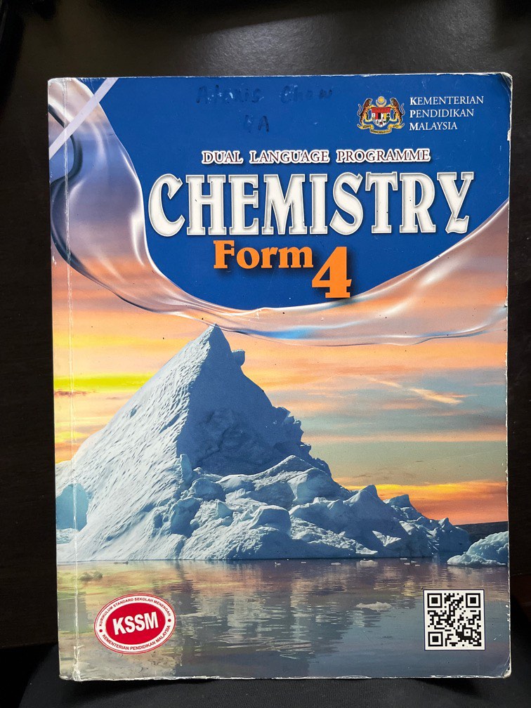 KSSM Form 4 Chemistry Textbook - in English, Hobbies & Toys, Books ...