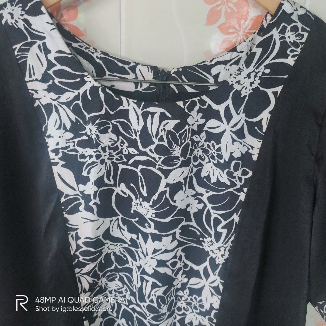 LD128 TAILOR Dress Batik Custom Dress Batik Jumbo Batik Jumbo batok Big ...
