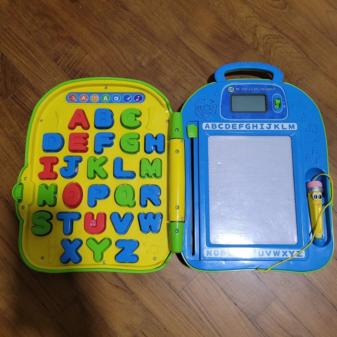 Leapfrog ABC backpack (free delivery), Babies & Kids, Infant Playtime ...