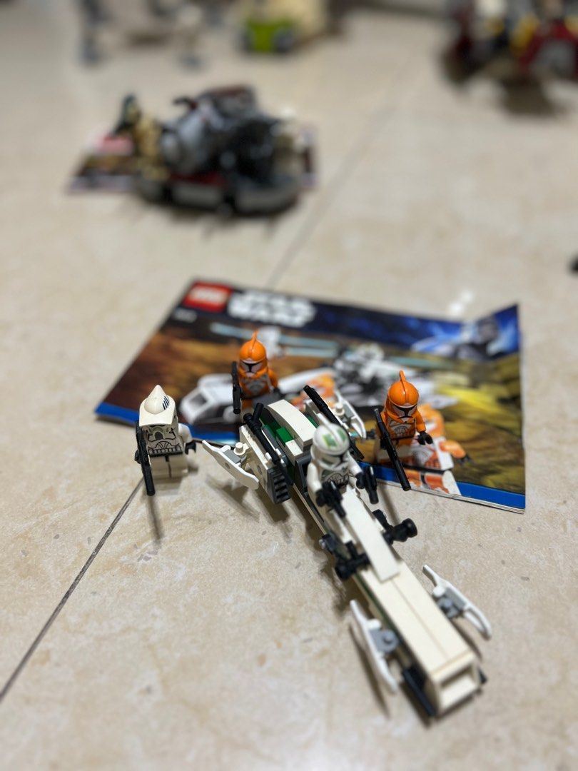 (UNIQUE CLONES) Lego Star Wars: clone trooper battle pack (7913), 興趣及遊戲 ...