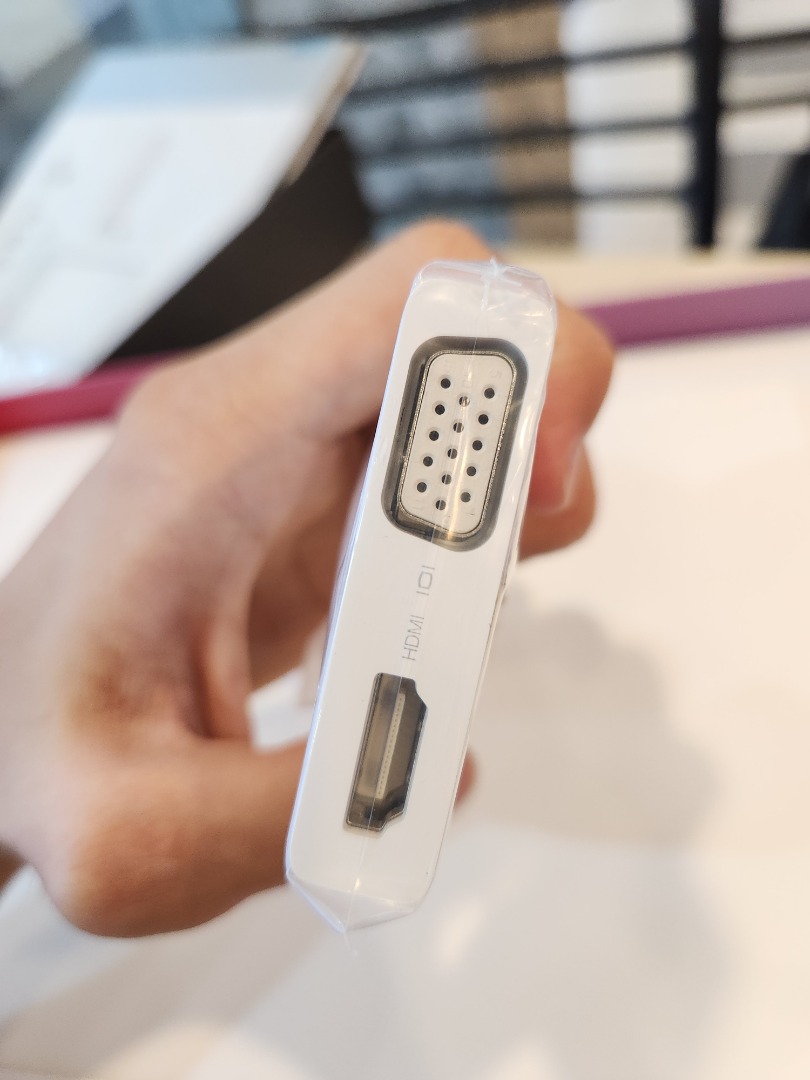 Lenovo Usb C To K Hdmi Vga Usb Adapter Hub Original Brand New Condition Computers Tech