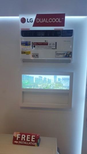 LG WINDOW TYPE DUAL INVERTER, TV & Home Appliances, Air Conditioning ...