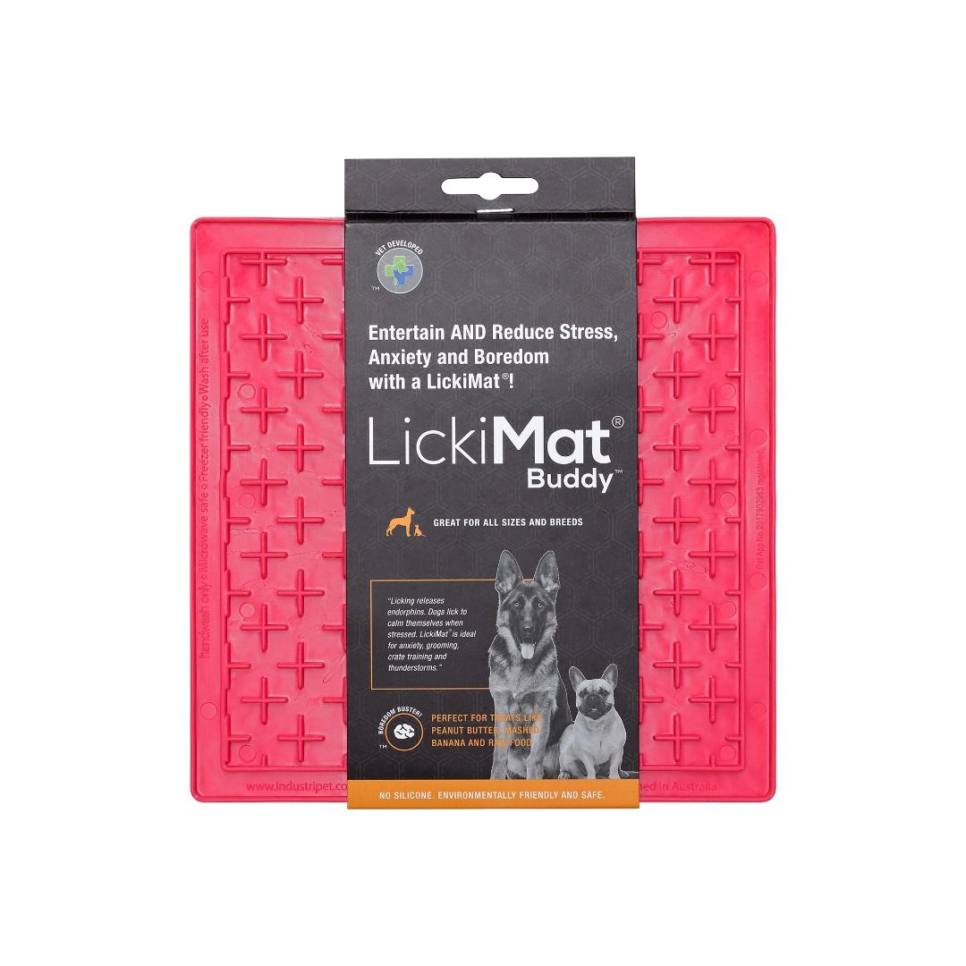 LickiMat Classic Buddy Slow Feeder Mat Collection | Lick Mat, Anti ...