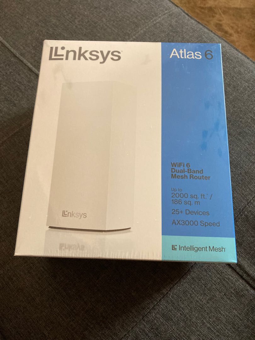 Linksys Atlas 6 Wifi 6 Dual-band Mesh Router, Computers & Tech, Parts ...