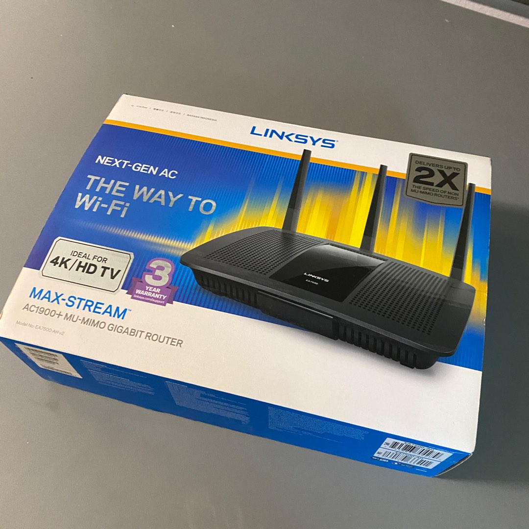 Linksys Linksway Wifi Router, Computers & Tech, Parts & Accessories ...
