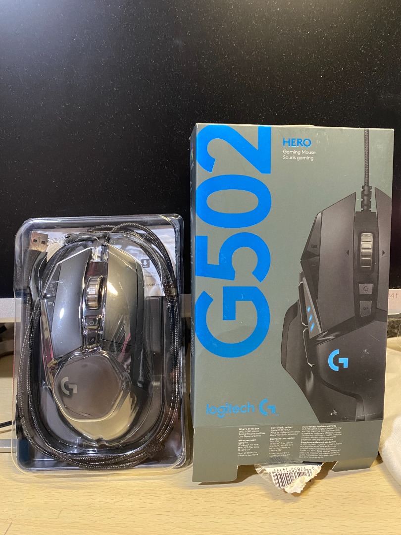 Logitech G502 Hero Edition Original Brand-new Sealed on Carousell