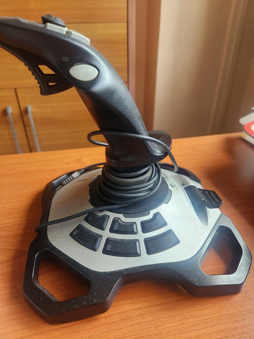 Logitech Joystick, Video Gaming, Gaming Accessories, Controllers on ...
