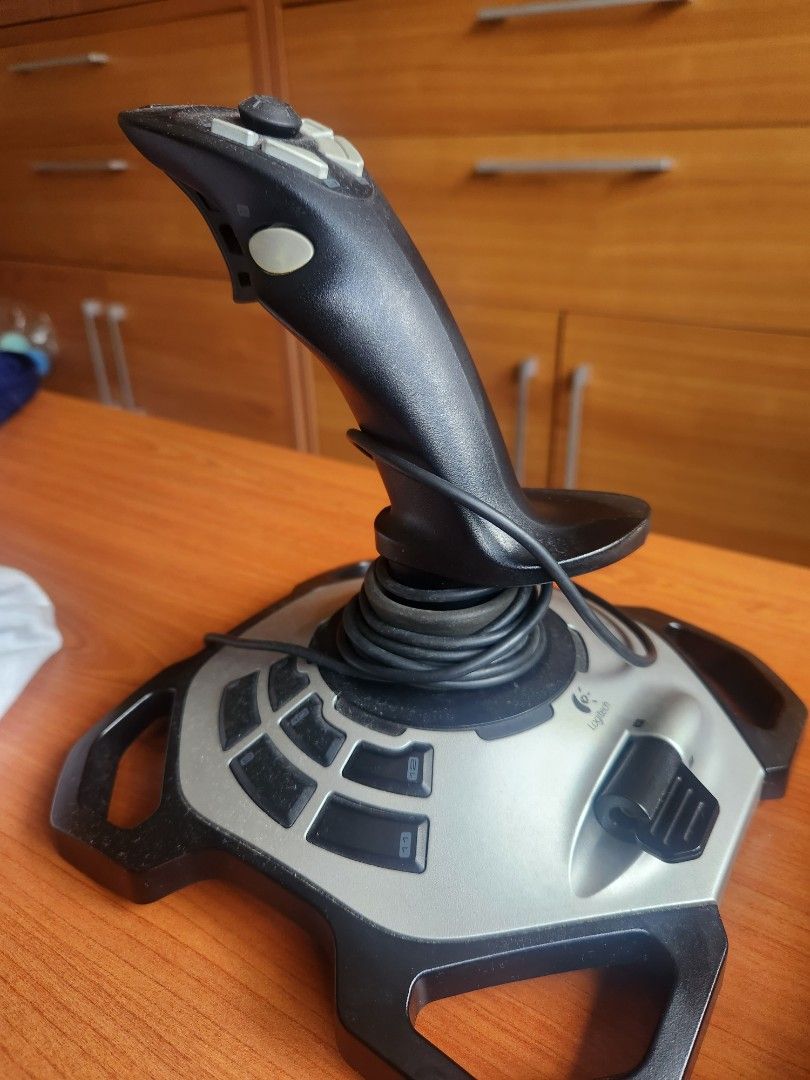 Logitech Joystick, Video Gaming, Gaming Accessories, Controllers on ...