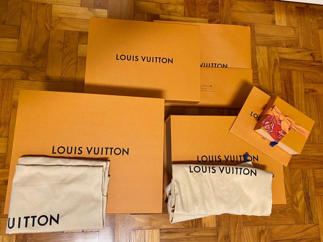 Louis Vuitton LV boxes of varies sizes, Luxury, Accessories on Carousell