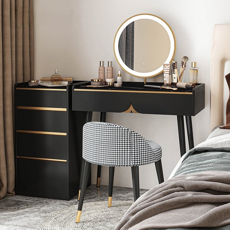 LYSE Modern Vanity Table Set, Furniture & Home Living, Furniture ...
