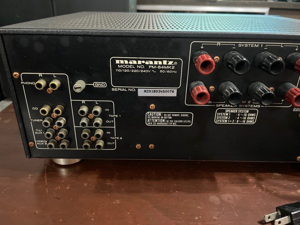 Marantz amplifier, Audio, Soundbars, Speakers & Amplifiers on Carousell