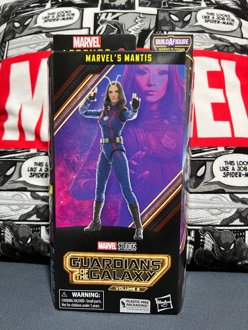 Marvel legends Mantis with Cosmo BAF Guardian of The Galaxy Vol 3 ...