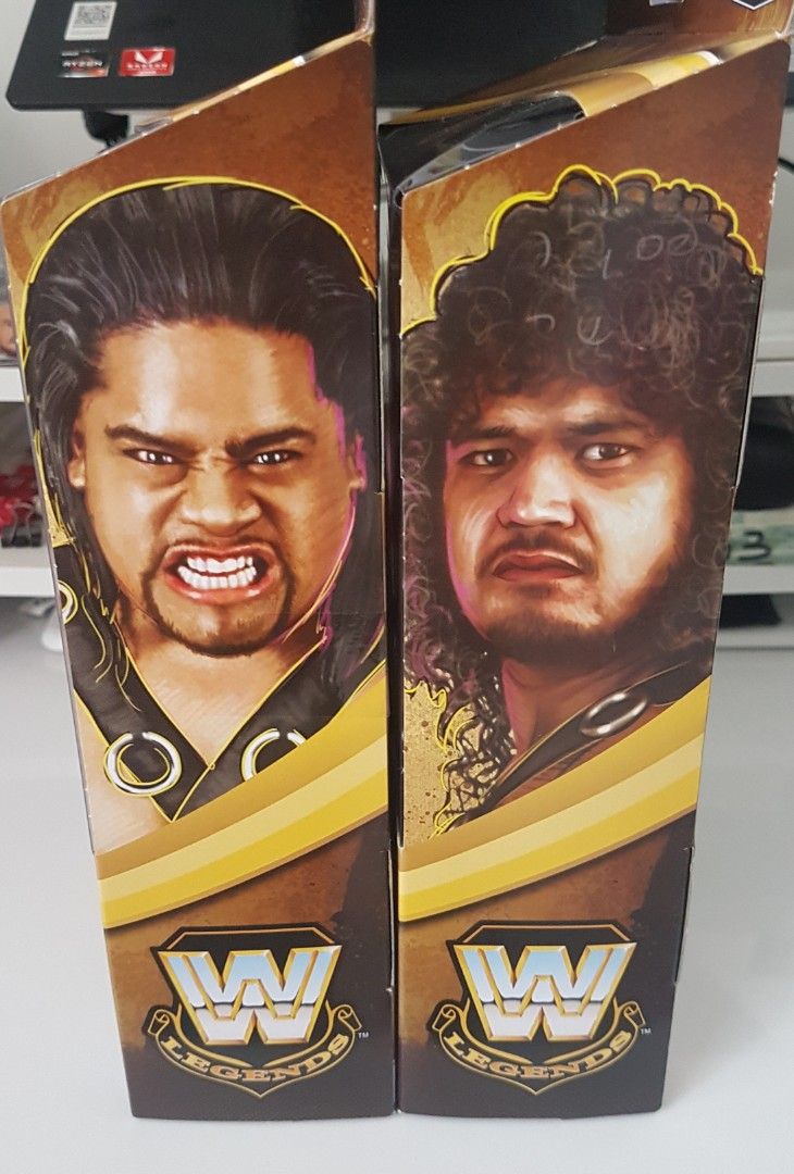 Mattel WWE Elite Legends series 18 Fatu/Samu Anoa'i Family Legacy! WWE ...