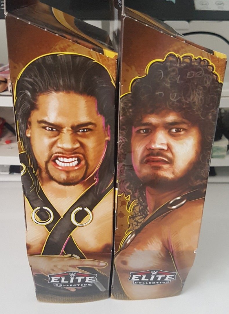 Mattel WWE Elite Legends series 18 Fatu/Samu Anoa'i Family Legacy! WWE ...