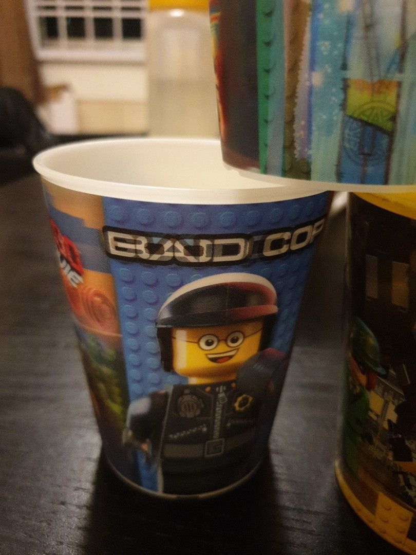 MCdonalds Collectible Cups Lego Movie (Set of 7), Hobbies & Toys, Toys ...