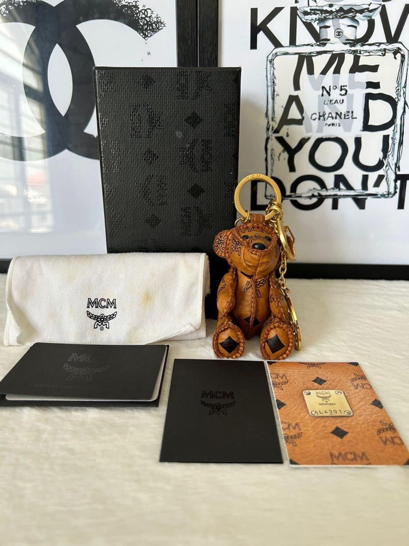 MCM Park Bear Charm on Carousell