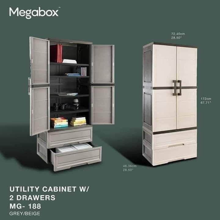 MEGABOX MG-188 Cabinet Wardrobe on Carousell