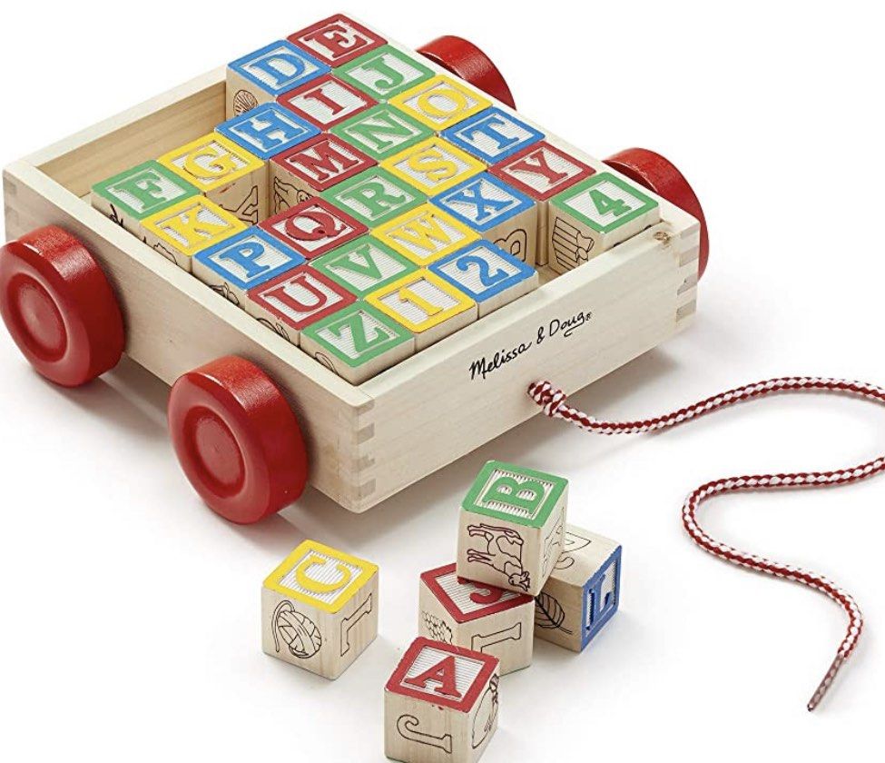 Melissa & Doug Alphabet Pullalong, Hobbies & Toys, Toys & Games on ...