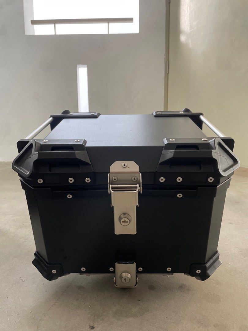 Metal Top Box, Motorcycles, Motorcycle Accessories on Carousell
