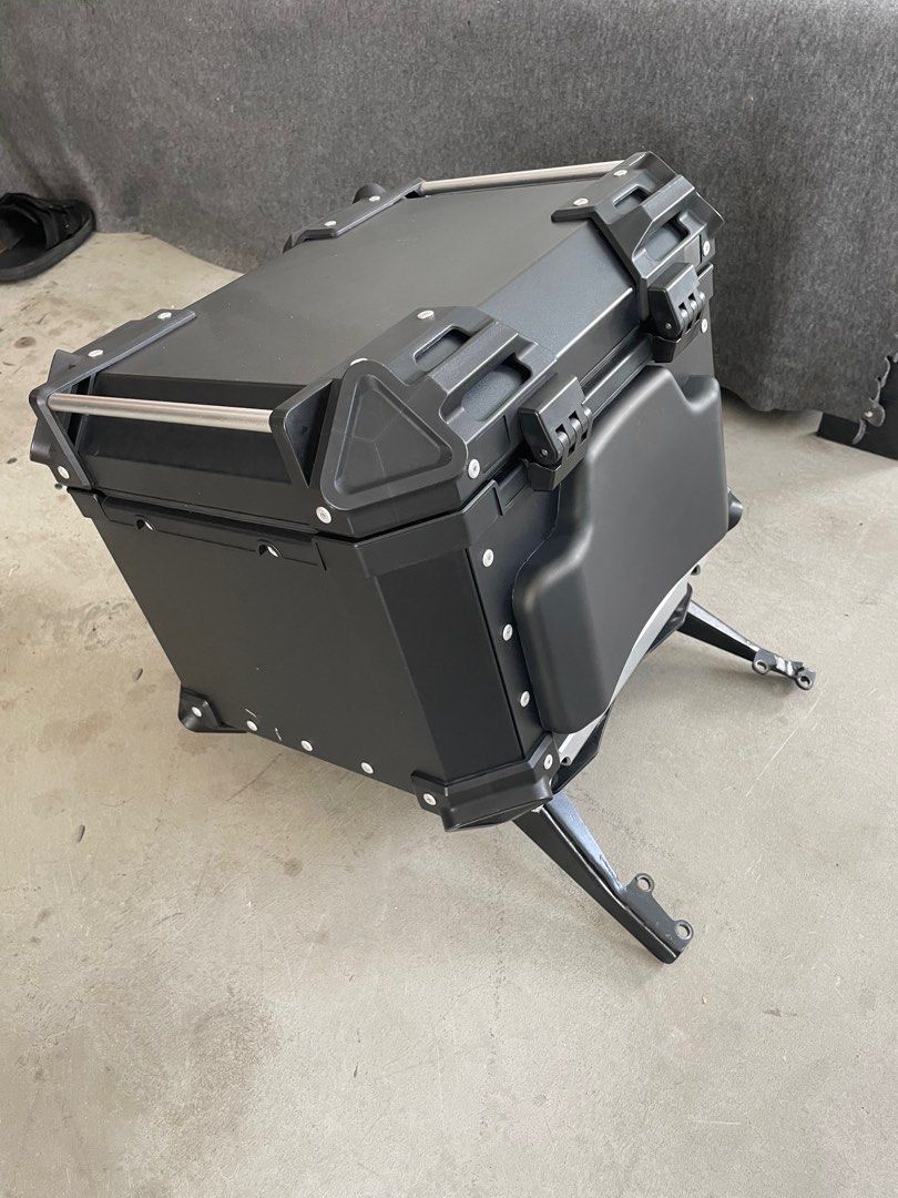 Metal Top Box, Motorcycles, Motorcycle Accessories on Carousell