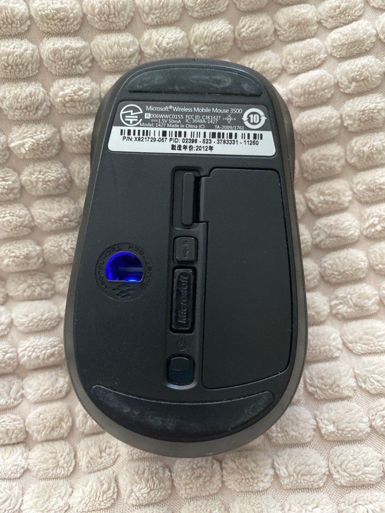 Microsoft wireless mouse 3500, Computers & Tech, Parts & Accessories ...