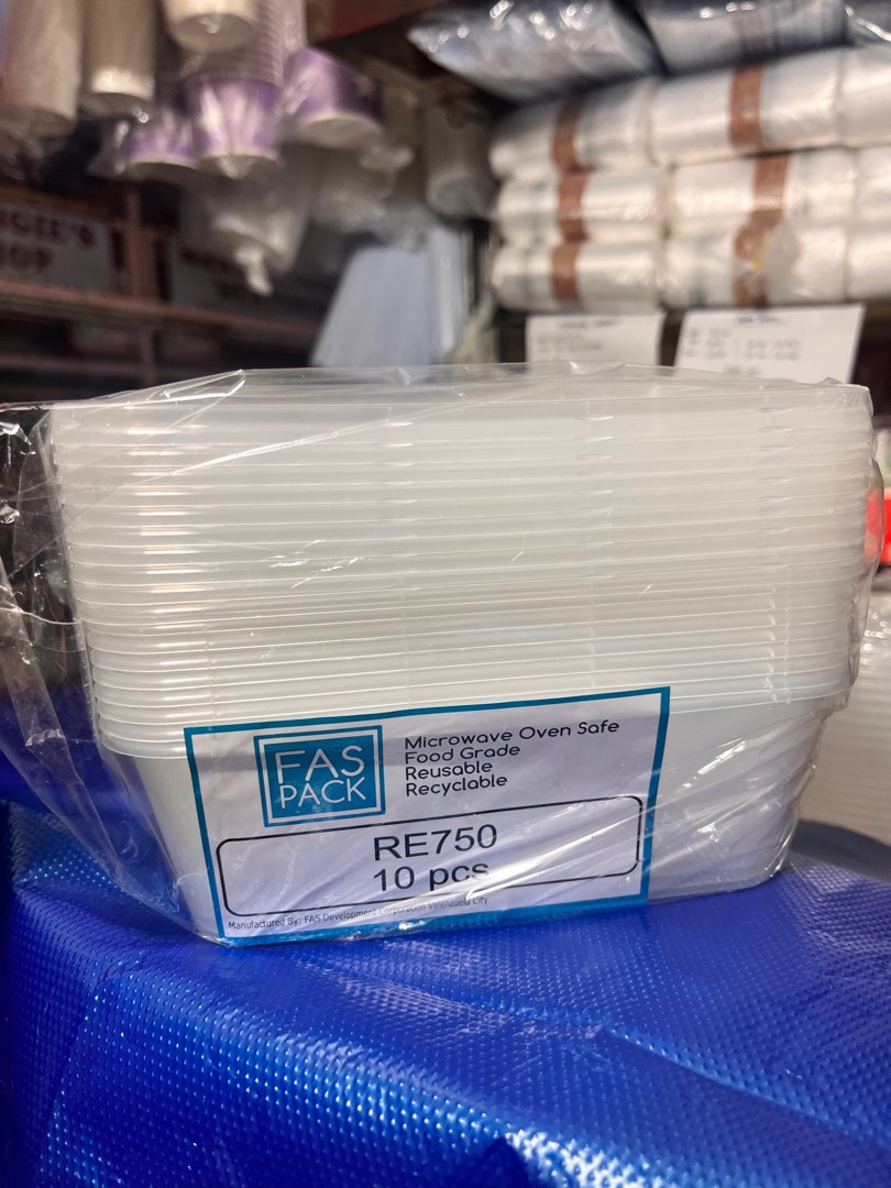 Microwavable Container 750ML - FASPACK, Furniture & Home Living ...