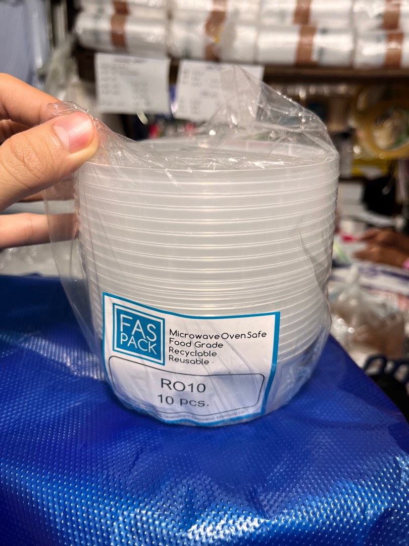 Microwavable Container 10oz - FASPACK, Furniture & Home Living ...