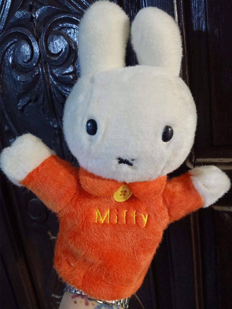 MIFFY BUNNY HAND PUPPET on Carousell