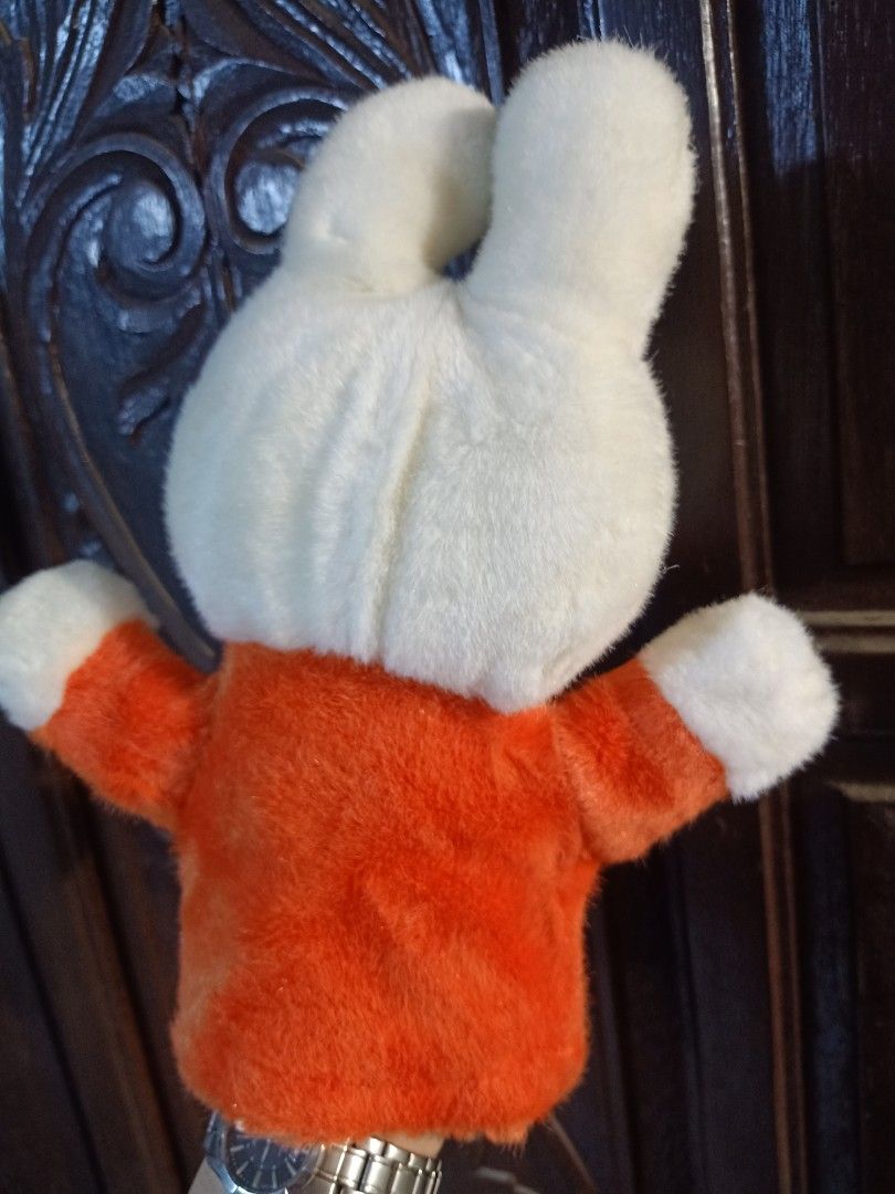 MIFFY BUNNY HAND PUPPET on Carousell