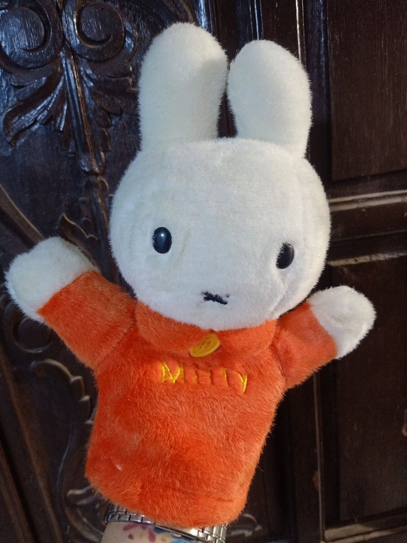 MIFFY BUNNY HAND PUPPET on Carousell