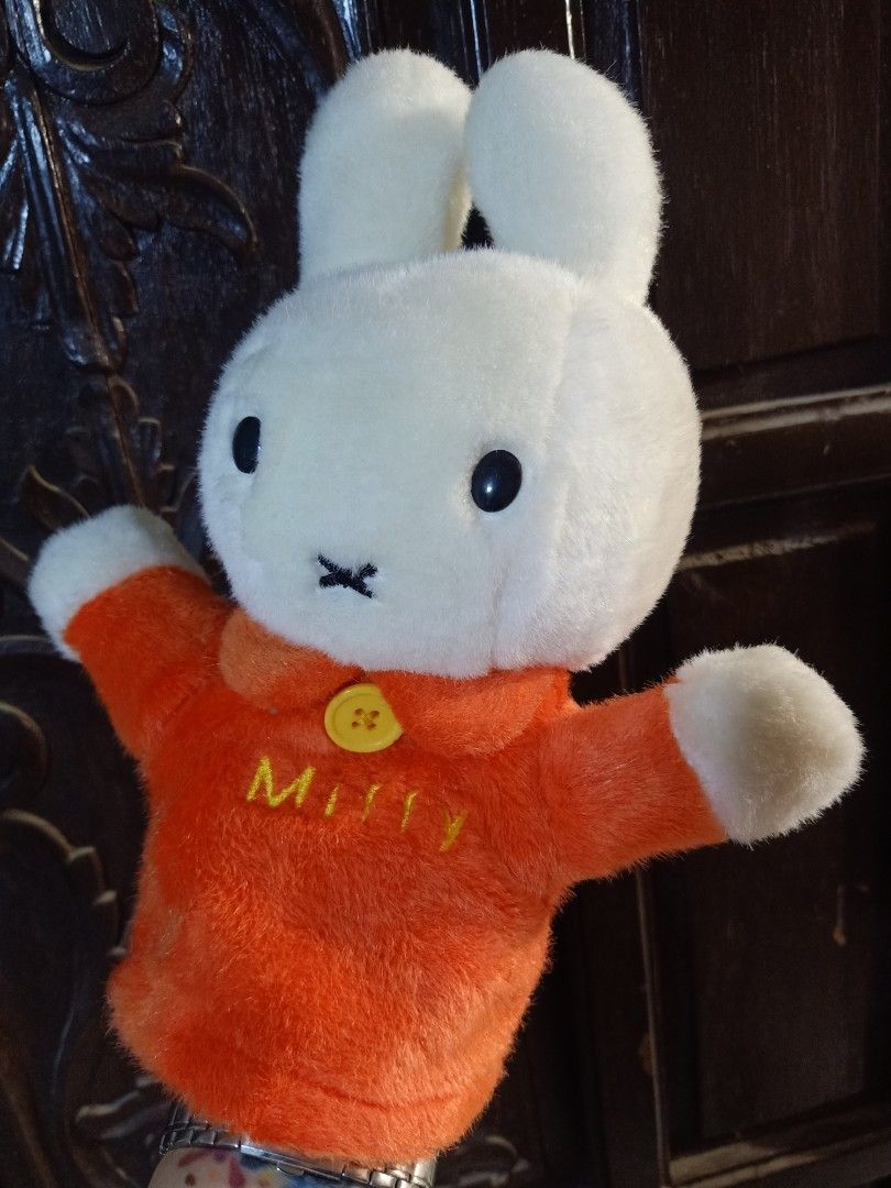MIFFY BUNNY HAND PUPPET on Carousell