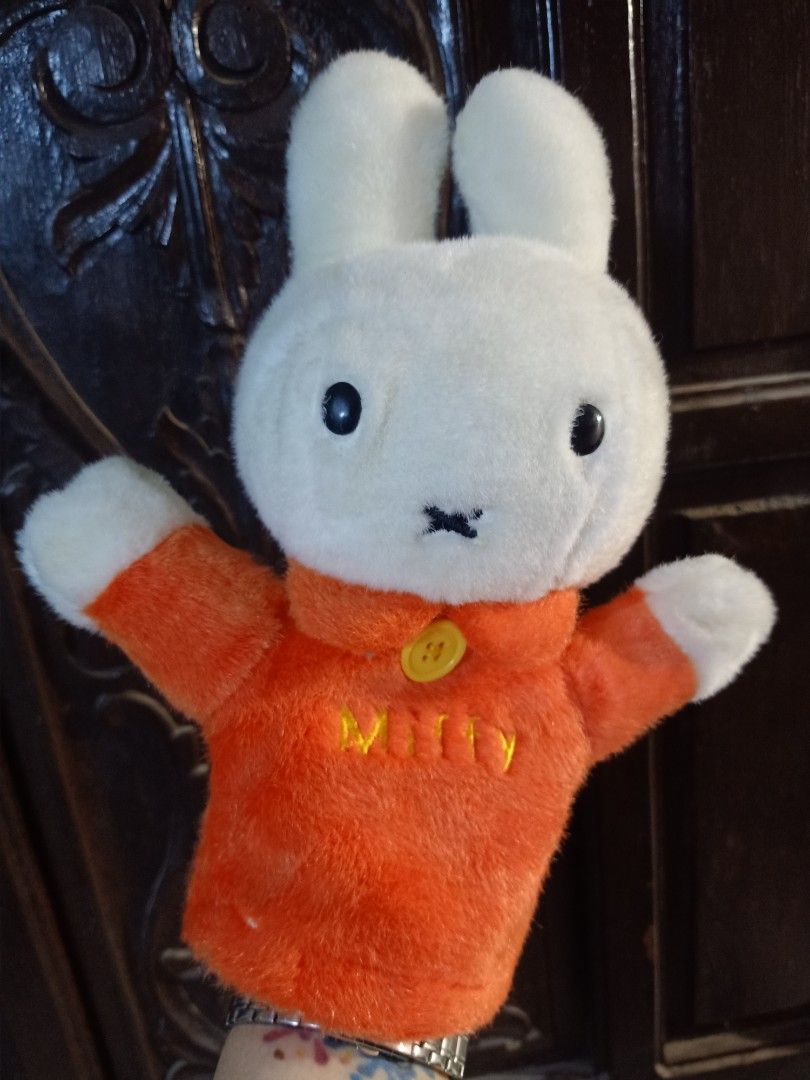MIFFY BUNNY HAND PUPPET on Carousell