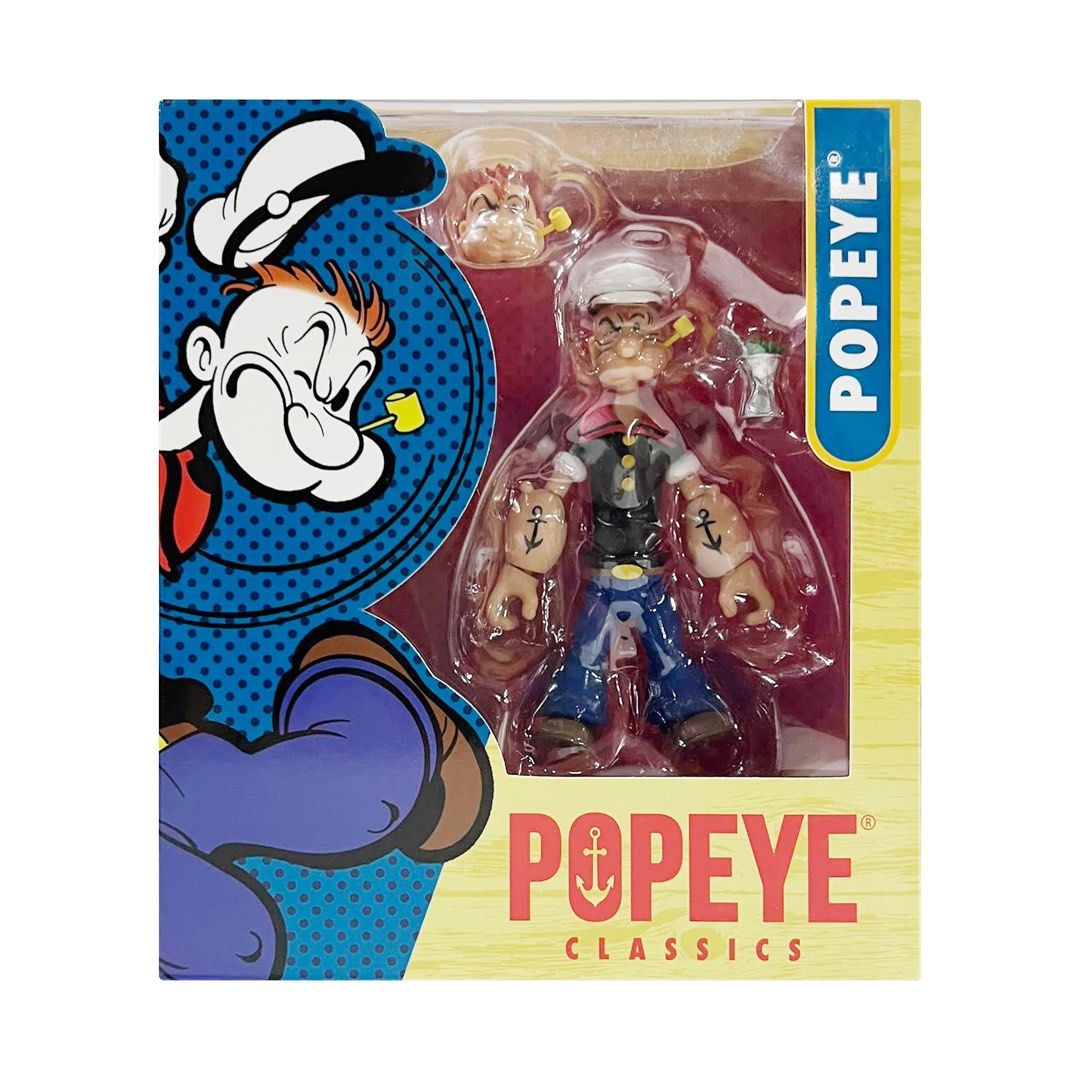 MISB Boss Fight Studio Popeye Classics 1/12 Scale Popeye The Sailor Man ...