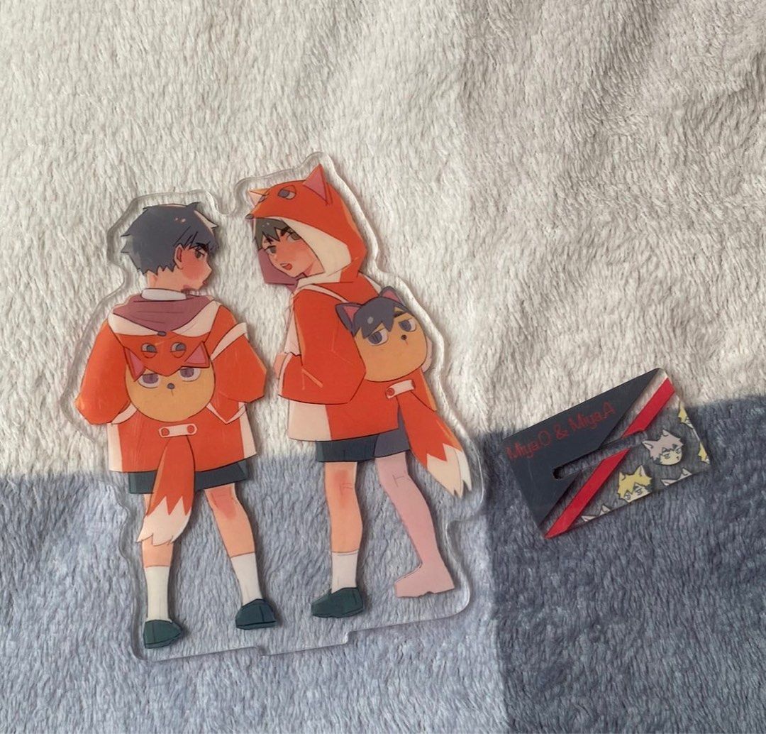 Haikyuu Miya twins children standee fanmade, Hobbies & Toys ...